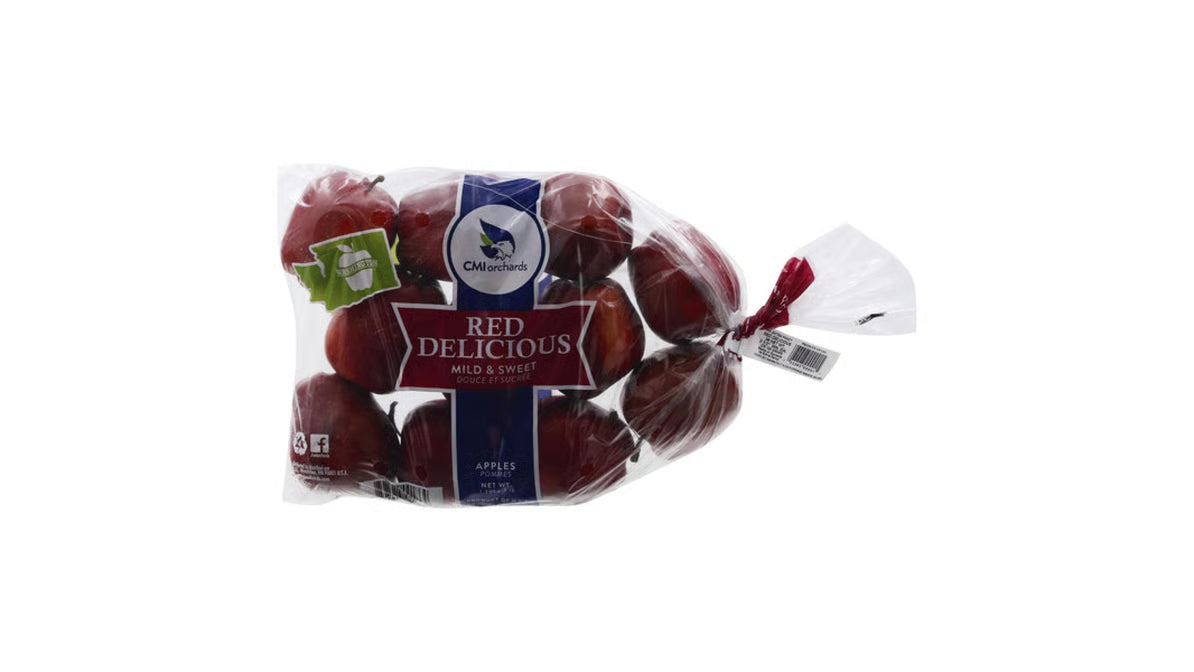 Apple Red Delicious (3lb/bag) – Spruce Meadow Farms